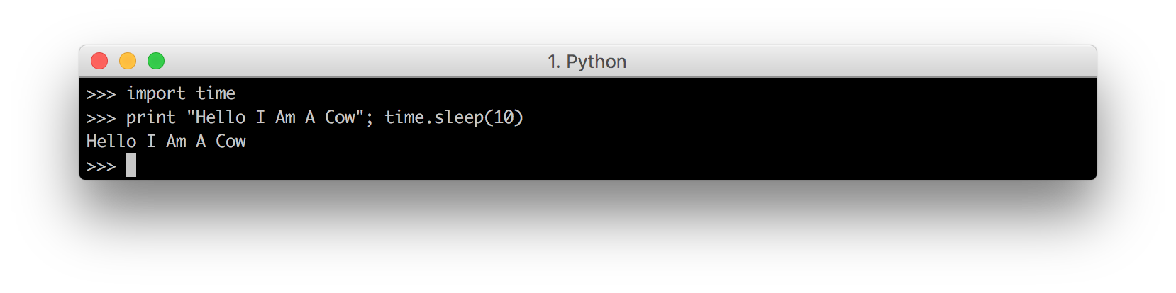 Build Your Own Command Line With ANSI Escape Codes